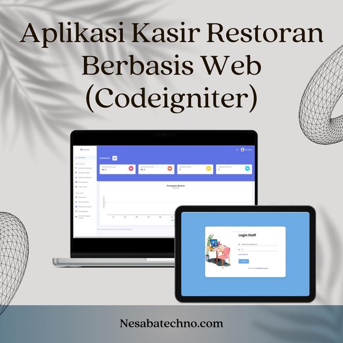 Jual Aplikasi Kasir Restoran Berbasis Web (Codeigniter) - Kab. Pasuruan - Nesabatechno | Tokopedia