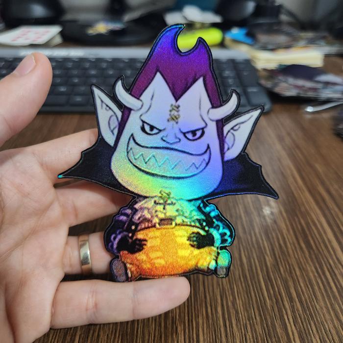 Jual Sticker Hologram Anime - PSH1780 - One Piece - Moria - Jakarta ...
