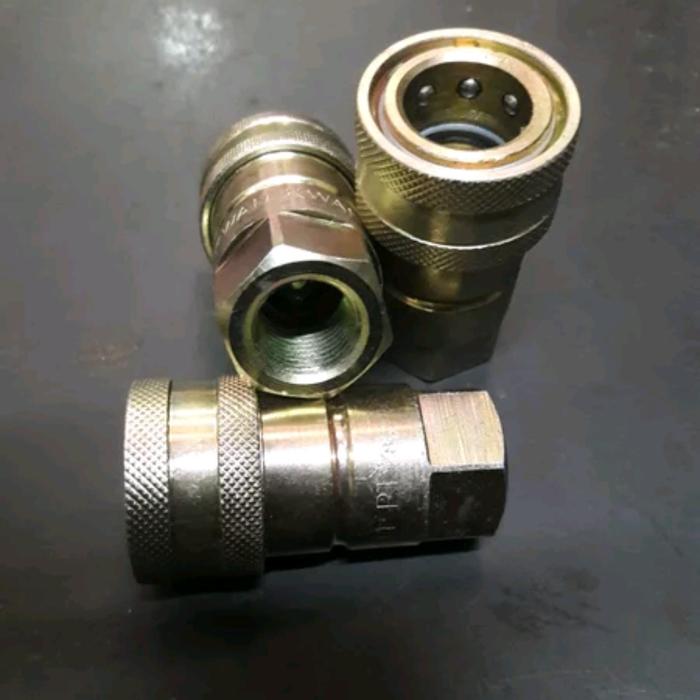 Jual quick coupler hydraulic kopler hidrolik 3/8" kwang kwang korea ...