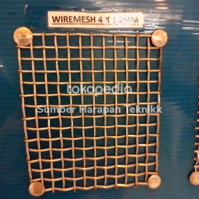 Jual Kawat Wiremesh Stainless 4 x 1,2mm x 5meter / SS304 (Anyaman lurus) - Jakarta Barat ...