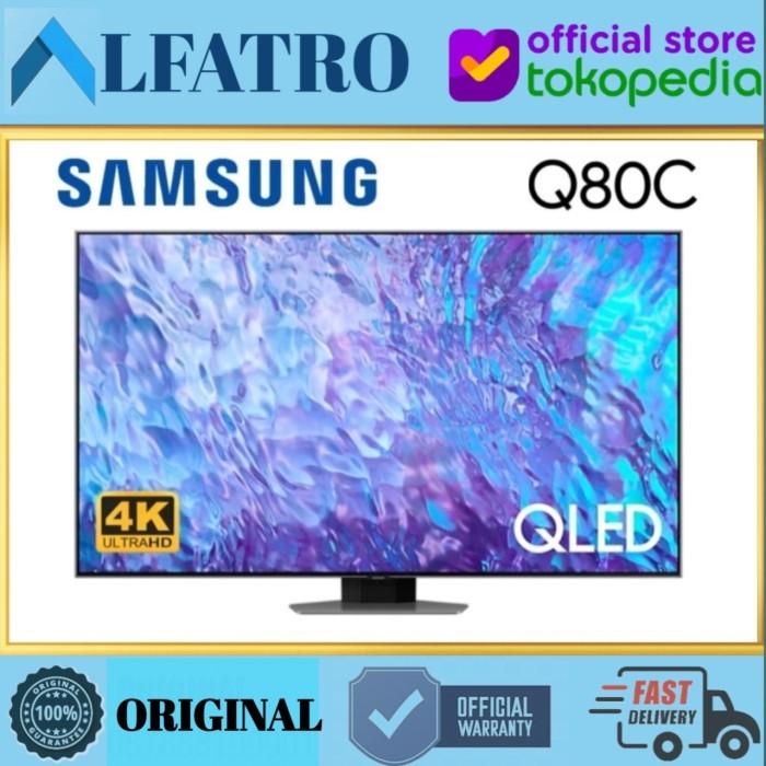 Promo QLED TV samsung 98 inchi 98Q80C 4K UHD smart tv QA98Q80C | 98Q80 Cicil 0% 3x - Jakarta ...