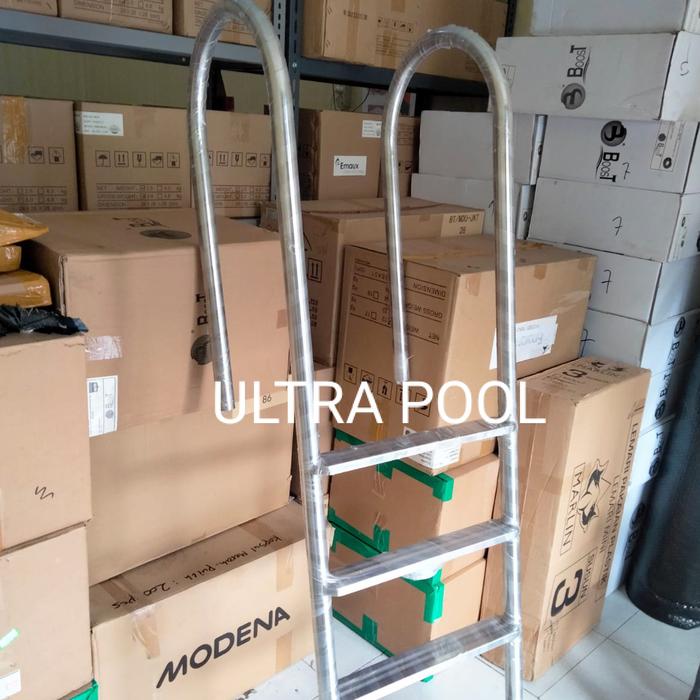 Jual tangga kolam renang stainless 3 step - MODEL LATER U - Jakarta ...