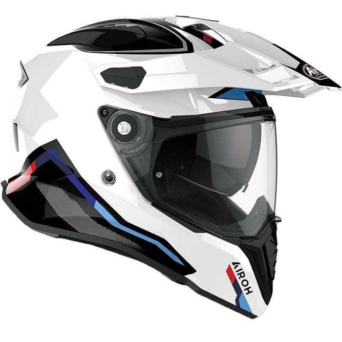 Jual Helm Motor Full Face - Airoh Commander Factor White Gloss Original ...