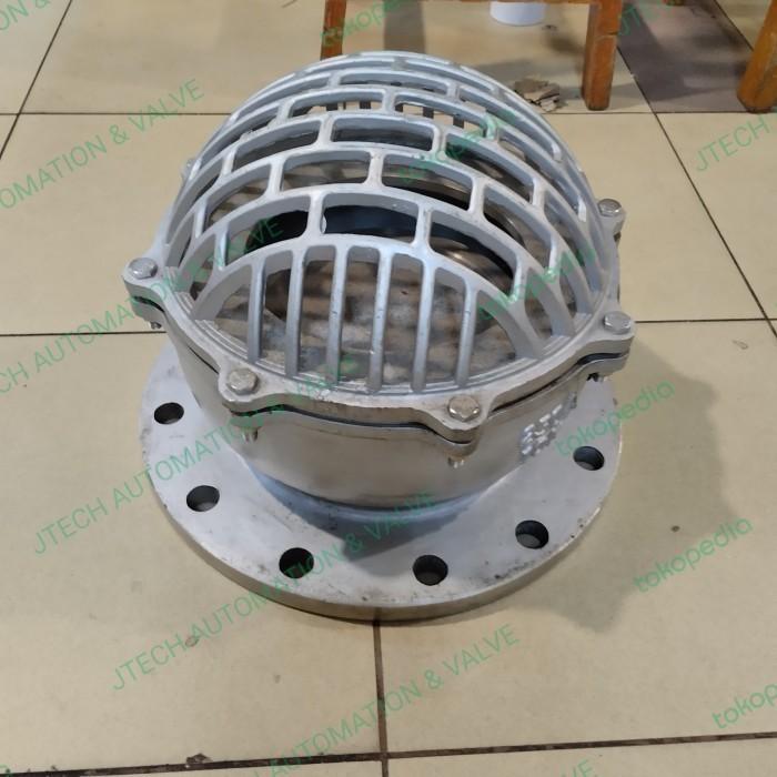 Jual foot valve / foot klep stainless 304 flange jis 10k 6" inch ...