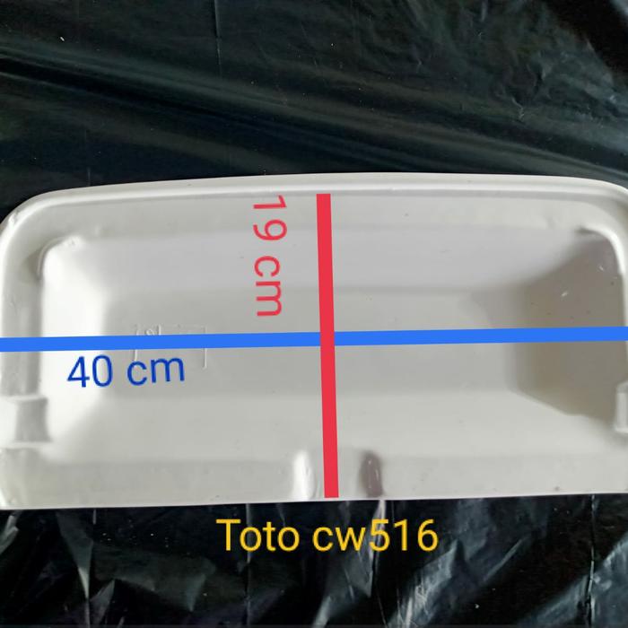Jual tutup tangki kloset bahan fiber glas_cocok untuk Toto cw 516 - Kab ...