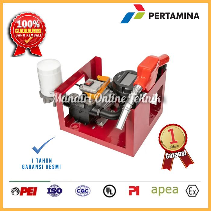 Jual flowmeter solar pompa transfer digital BBM AC 220V+Filter Solar ...