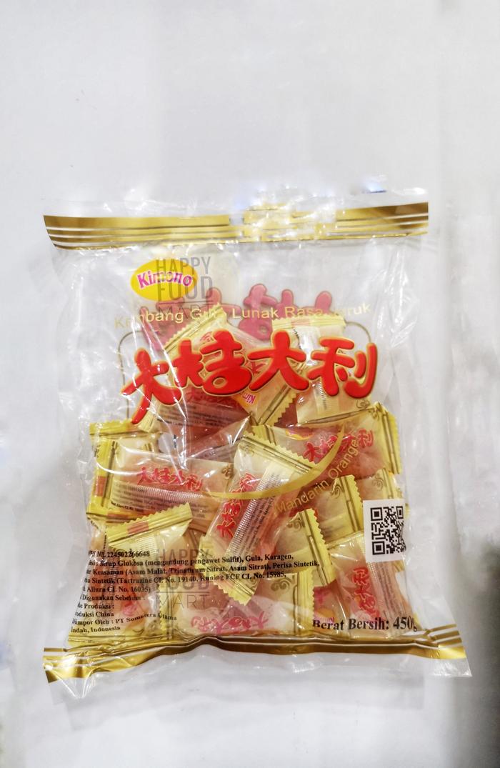 Jual KIMONO JELLY JERUK 450 GR/PERMEN LUNAK JELLY/ORANGE CANDY/DA JI DA ...