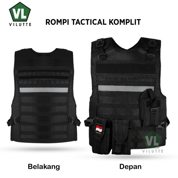 Jual Rompi Serbu Rompi Densus Rompi Brimob Rompi Polisi Rompi Tactical ...