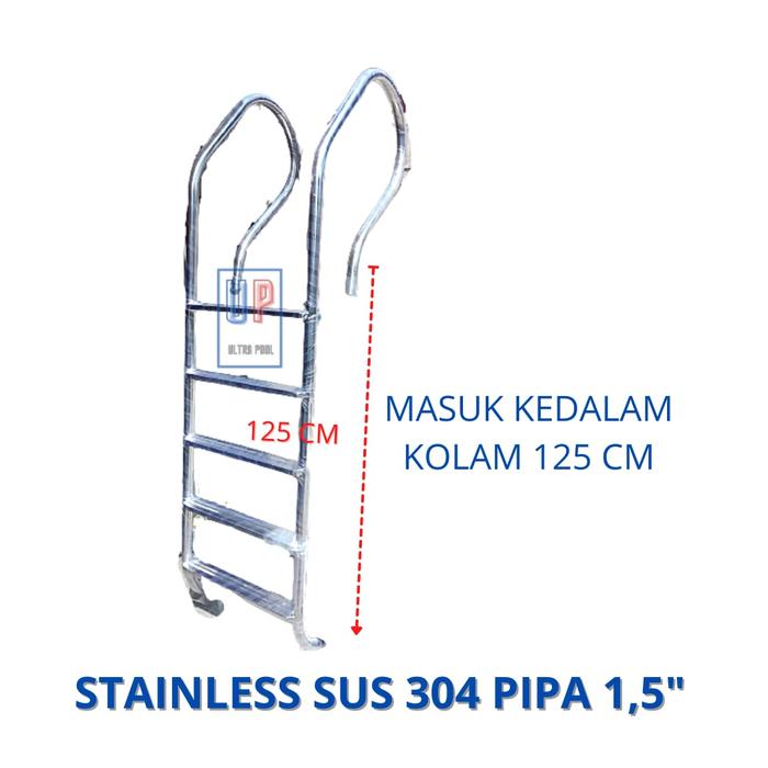 Jual tangga kolam renang stainless 5 step - MODEL MAIRMED - Jakarta ...