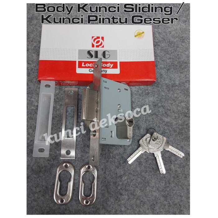 Jual Kunci Sliding Soligen / Body Kunci Pintu geser SLG stainless ...