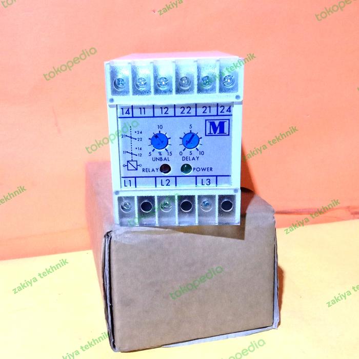 Jual multitek M200-PB1 PHASE BALANCE RELAY 3PHASE 3/4W Phase balance ...