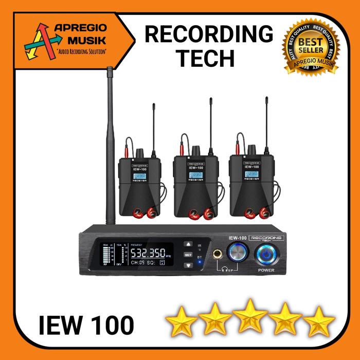 Jual RECORDING TECH IEW100 IEW 100 Wireless In Ear Monitoring System ...