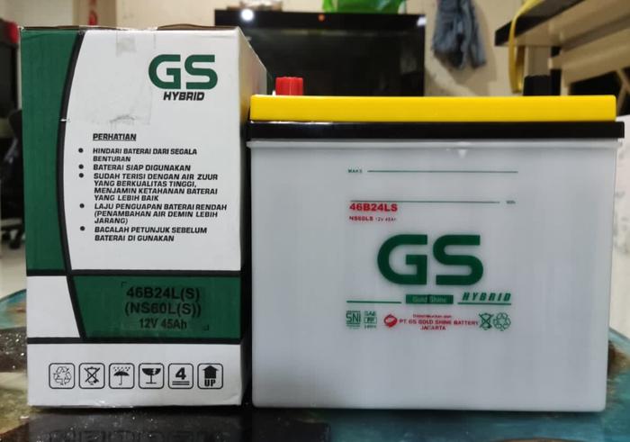 Jual Aki Mobil GS GoldShine Hybrid Tipe Ns60Ls Yaris Vios Bergaransi - Jakarta Barat - Accu ...