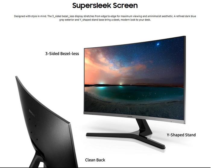 Jual SAMSUNG 32" inch LC32R500 FHD LED Monitor LC32R500 Curve - Kota ...
