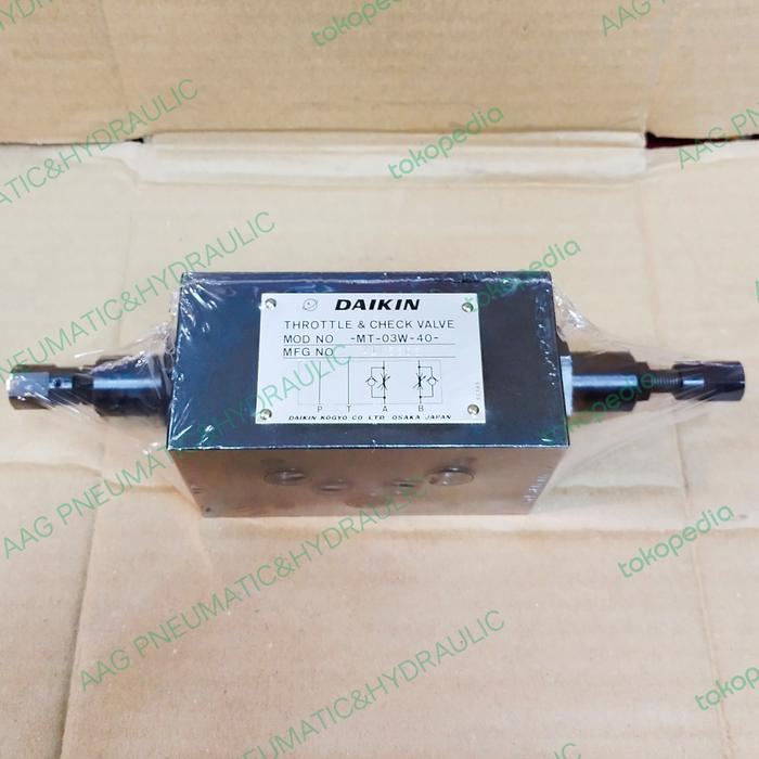 Jual DAIKIN MT-03W-30 THROTTLE & CHECK VALVE - Jakarta Barat - AAG ...