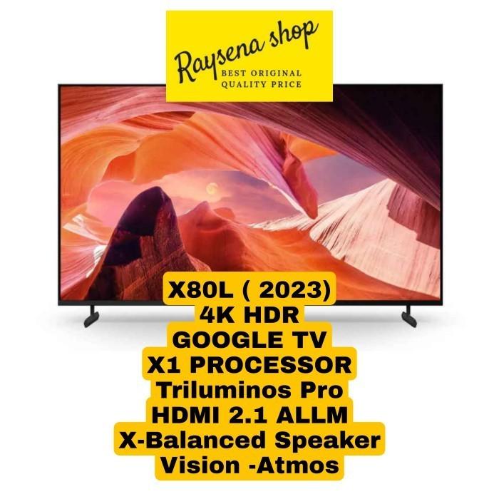 Jual SONY 85X80L / KD-85X80L 4K GOOGLE TV 85 inch 2023 series - Kota ...