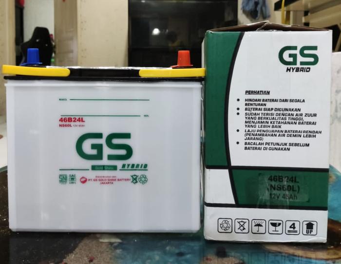 Jual Aki Mobil Grand Livina NS60L GS GoldShine Aki Basah Hybrid Bergaransi - Jakarta Barat ...