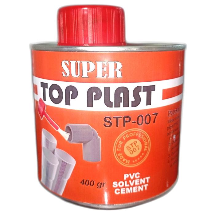 Jual Lem Pipa PVC/Paralon/Talang Air SUPER TOP PLAST STP 007 isi ...