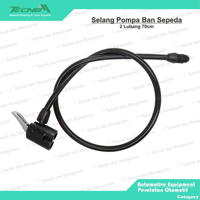 Jual Selang 70cm Pompa Ban Sepeda / Motor Double Side - 2 Sisi Fungsi ...