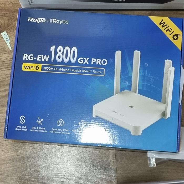 Jual Ruijie Reyee RG-EW1800 GX Pro WIFI 6 1800 M Dual Band Gigabit Mesh ...