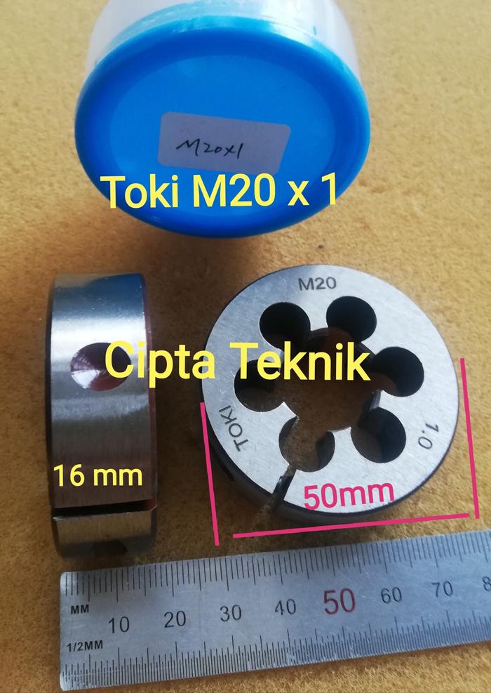 Jual Snei Toki M20 x 1 Round Dies M20x1 Senai Senei Ulir Baut Snay Sney - Kab. Bekasi - Cipta ...