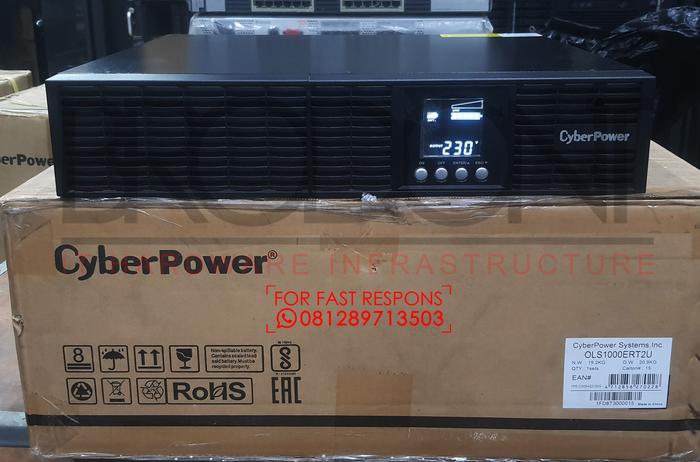 Jual UPS Cyber Power OLS1000ERT2u 1Kva Online Harga Saudara - Jakarta ...