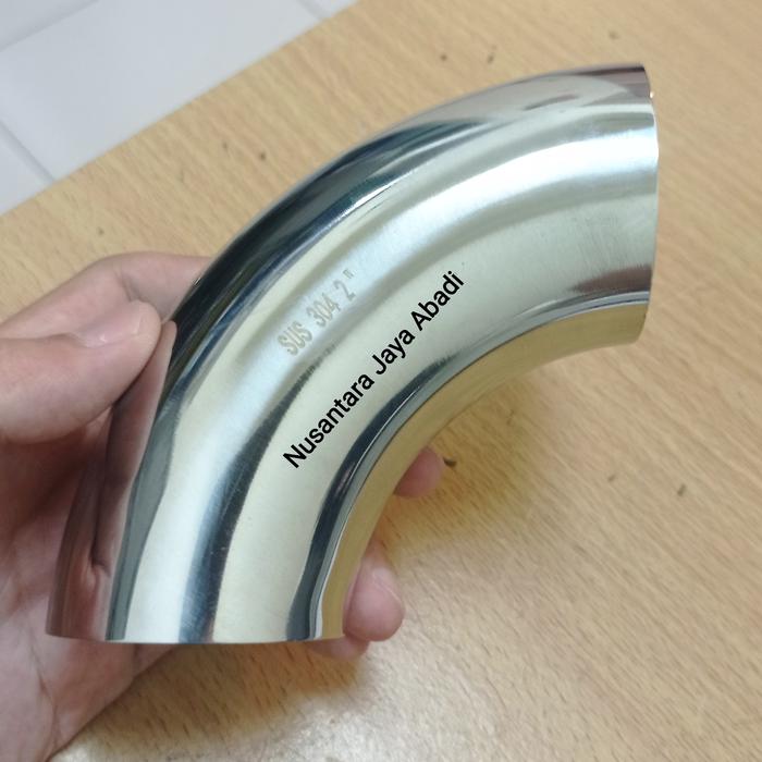 Jual Elbow Sanitary Stainless SS 304 2 inchi- Foodgrade - Jakarta Barat ...