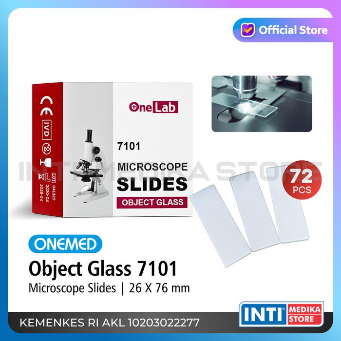 Jual ONELAB - Object Glass 7101 | Kaca Preparat Microscope Slides ...