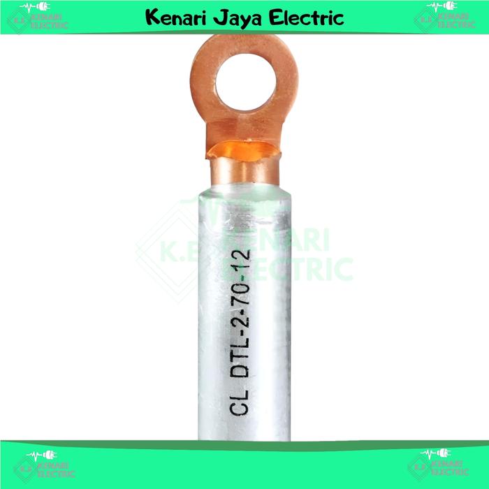 Jual Skun Bimetal AL CU 70-12 / AL CU Bimetal 70 mm / Skun Kabel Bimetal 70 - Jakarta Pusat ...