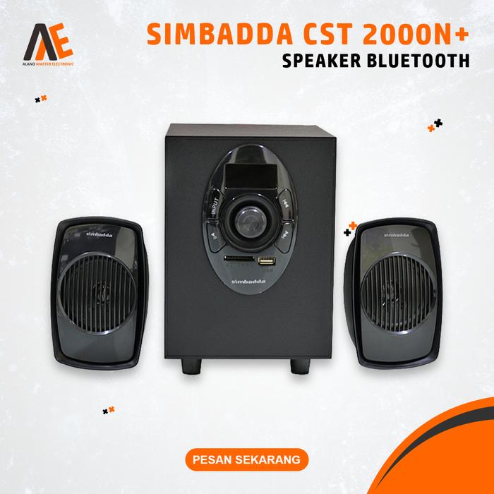 Jual Speaker Bluetooth Simbadda CST 2000N+ TV Komputer PC Laptop HP ...