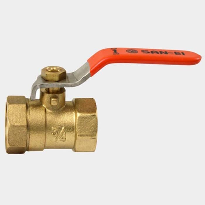 Jual Ball Valve SAN EI 1/2" INCH STOP KRAN BALLVALVE KUNINGAN ASLI ...