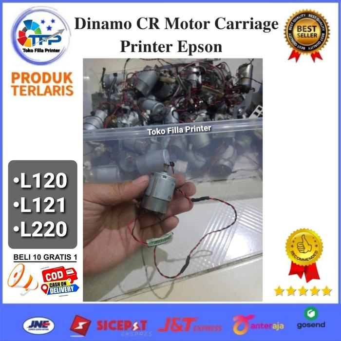 Jual Dinamo CR Motor Carriage Printer Epson L120 L121 L220 Original ...