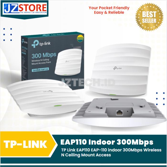 Jual TP Link EAP110 EAP-110 indoor 300Mbps Wireless N Ceiling Mount ...