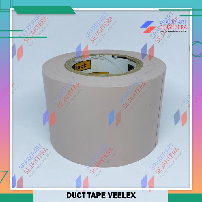 Jual DUCT TAPE DAKTIP LEM LAKBAN ISOLASI DUCTING SELANG PIPA AC VEELEX ...