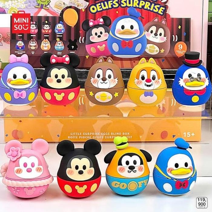 Jual MINISO Action Figure - Disney Little Surprise Eggs Blink Box ...