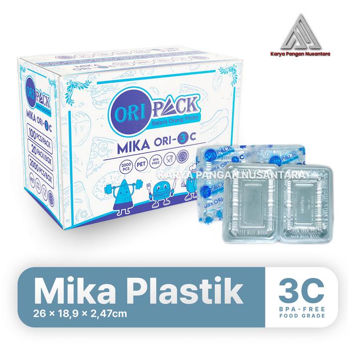 Jual MIKA PLASTIK MIKA KUE MIKA MAKANAN MIKA 3C MIKA KEMASAN MAKANAN ...
