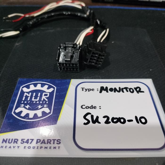 Jual soket monitor sk200-10 kobelco socket connector nur547parts - Kota ...