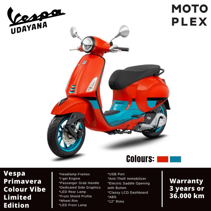 Promo Vespa Primavera Color Vibe Limited Edition Orange Tramonto Cicil ...