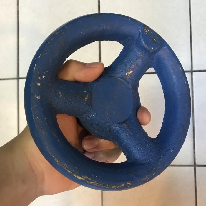 Jual PULLY STIR ANCURAN 6 inch BESI COR ( PULLEY PULI HANDLE KEMUDI ...