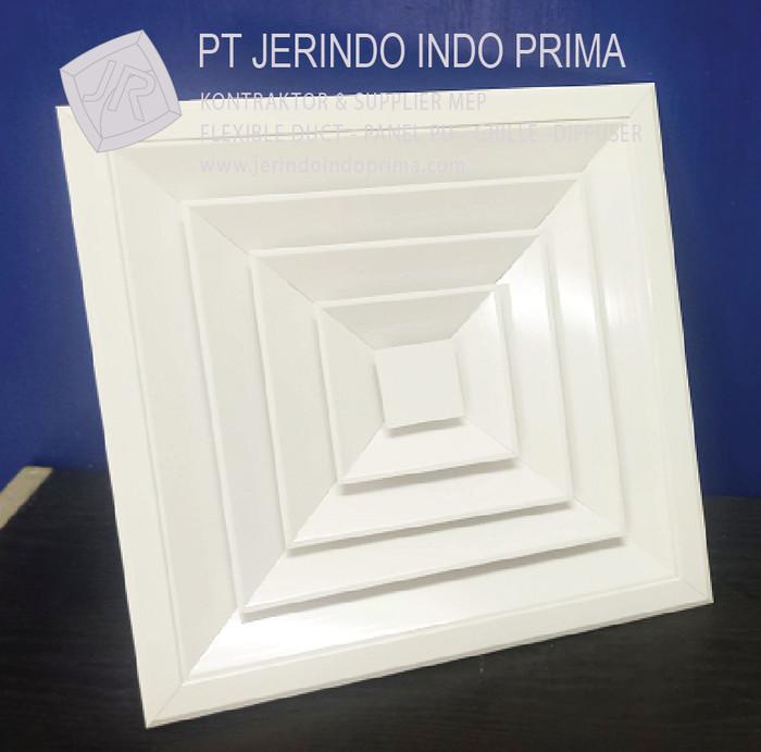 Jual Diffuser Square HVAC Alumunium Coating 8 inch + OBD - Kota ...