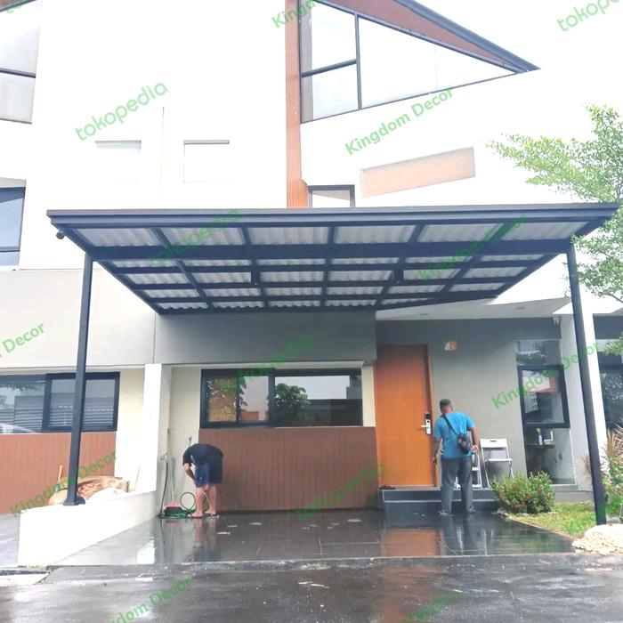 Jual KANOPI RANGKA LIST PROFIL, KANOPI RANGKA BESI ATAP ALDERON ...