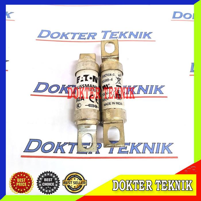 Jual 80FE 80A Fuse Eaton Bussman 80 FE Ceramic Fuse 80 A 690V - Kota ...