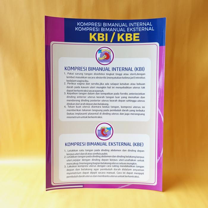Jual Poster APN | Poster Kompresi Bimanual Internal Eksternal | KBI/KBE - Kab. Kediri - Sinergi ...