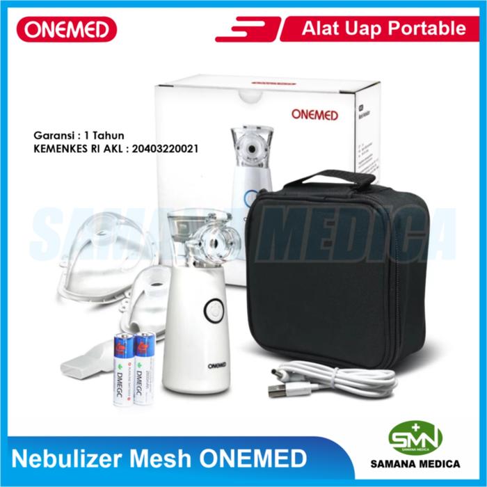 Jual Nebulizer Mesh Onemed M102 Alat Uap Portable - Alat Terapi ...