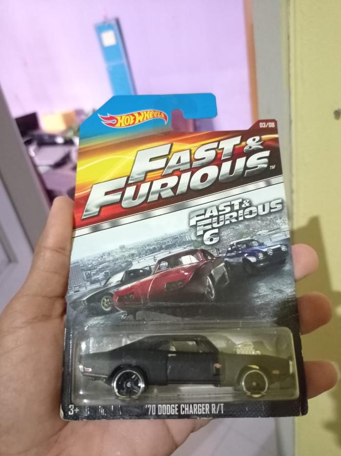 Jual Hotwheels fast n furious fnf 70 Dodge charger r/t hitam dop - Kota ...
