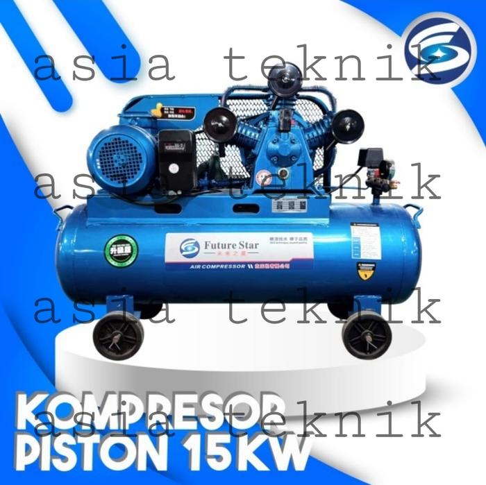 Promo KOMPRESOR ANGIN 20 HP 15 KW AIR COMPRESSOR FUTURE STAR Cicil 0% ...