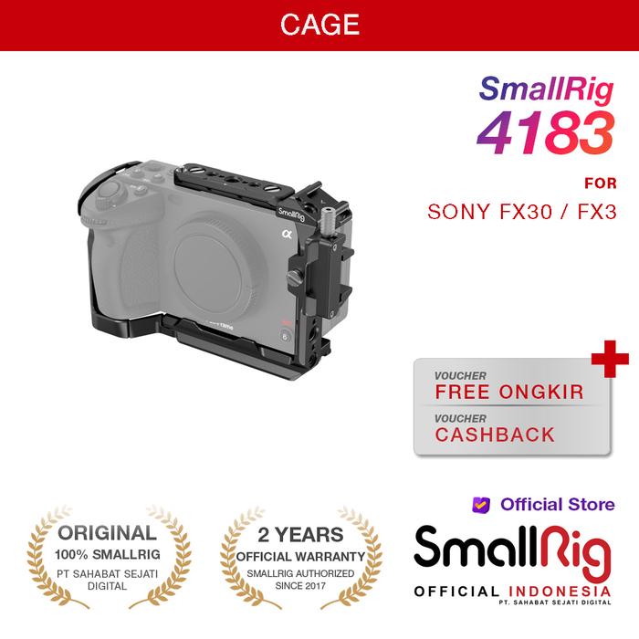 Promo SmallRig Protection Cage With Removable NATO Rail Sony FX30 FX3 ...