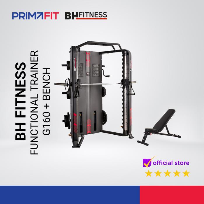 Jual BH FITNESS Functional Trainer Rack Smith G160+BENCH - Jakarta ...