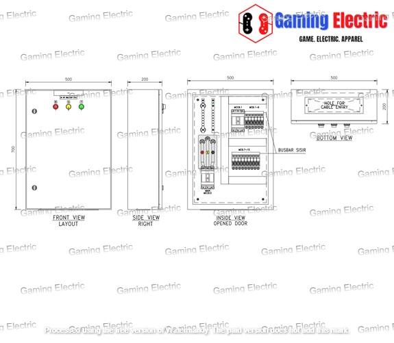 Jual Panel Listrik Pembagi 3 Phase 16 Group Custom - Kab. Bogor ...