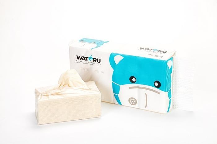 Jual Tisu Wajah Bambu Wateru Premium Bamboo Facial Tissue 900 Sheets ...